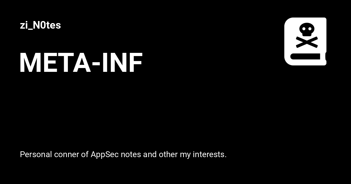 META-INF - zi_N0tes